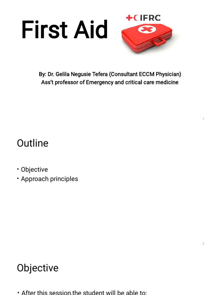 First Aid--PC-I | PDF | First Aid | Clinical Medicine