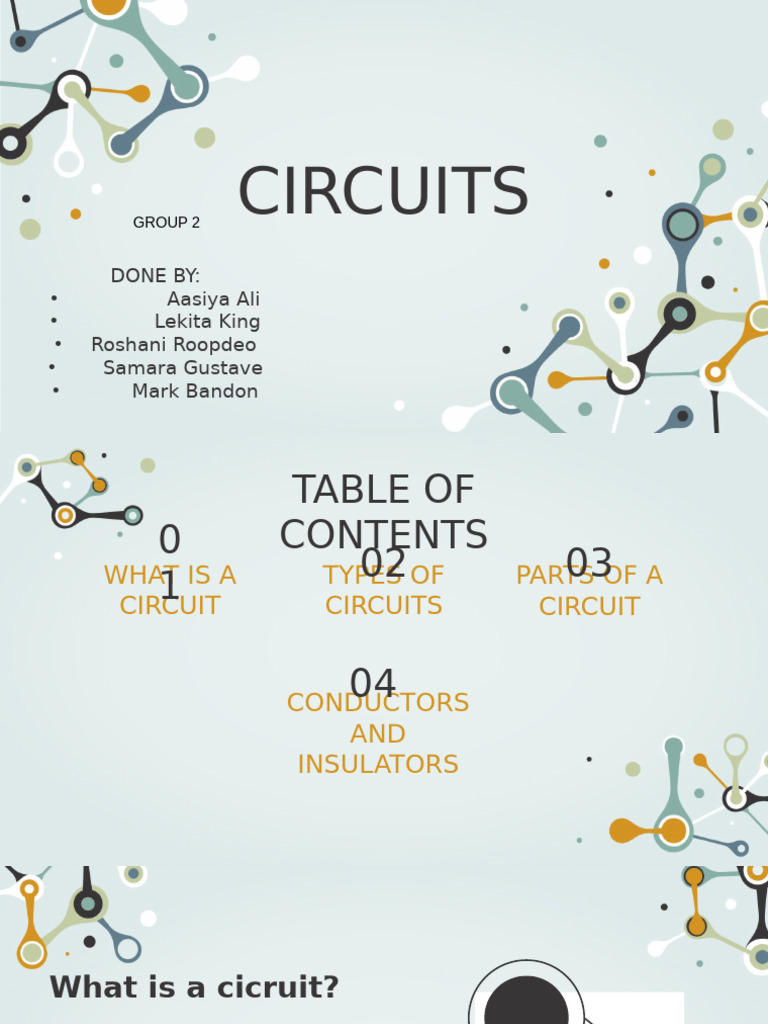 Inte Presentation Group 2 | PDF | Series And Parallel Circuits ...
