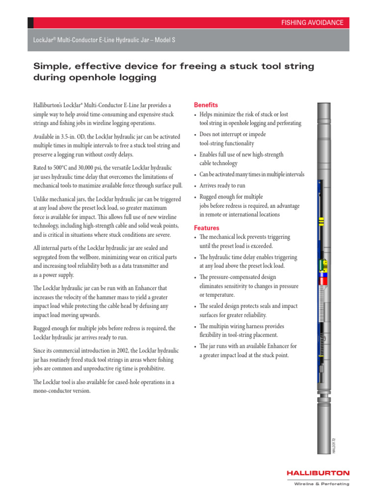 Simple, Effective Device For Freeing A Stuck Tool String During ...