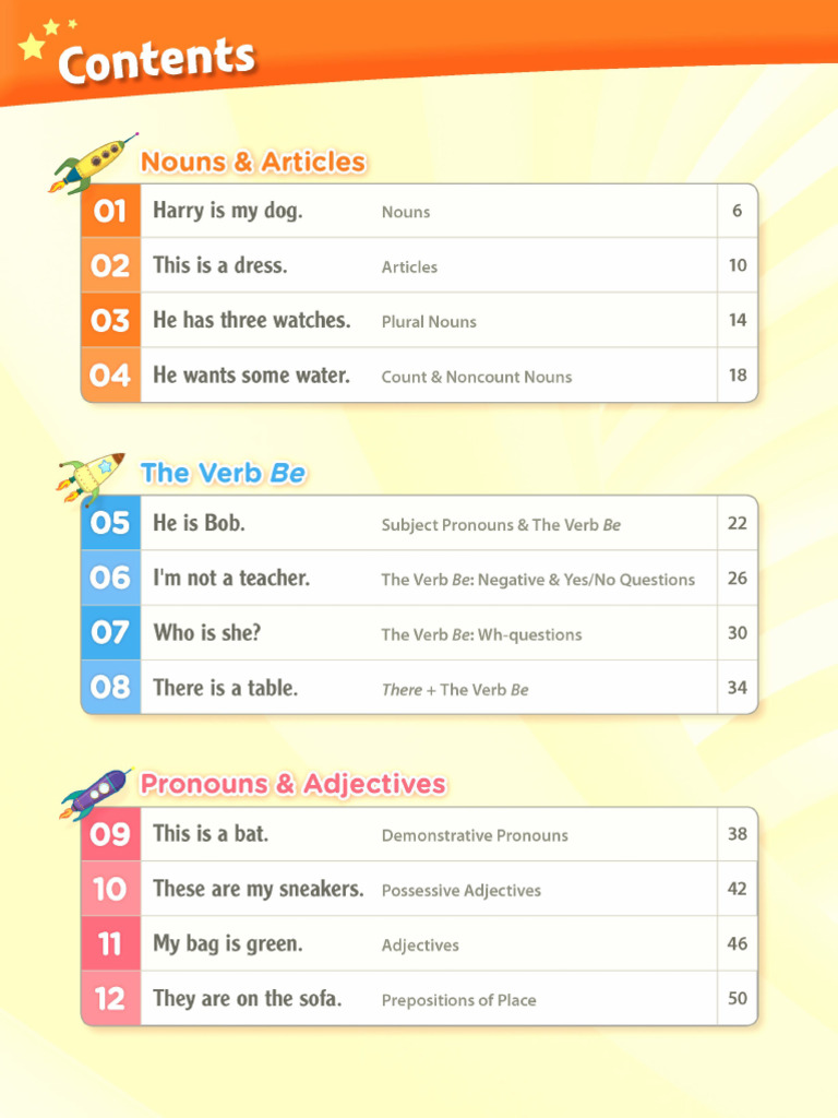 Grammar Space Beginner 1 SB | PDF
