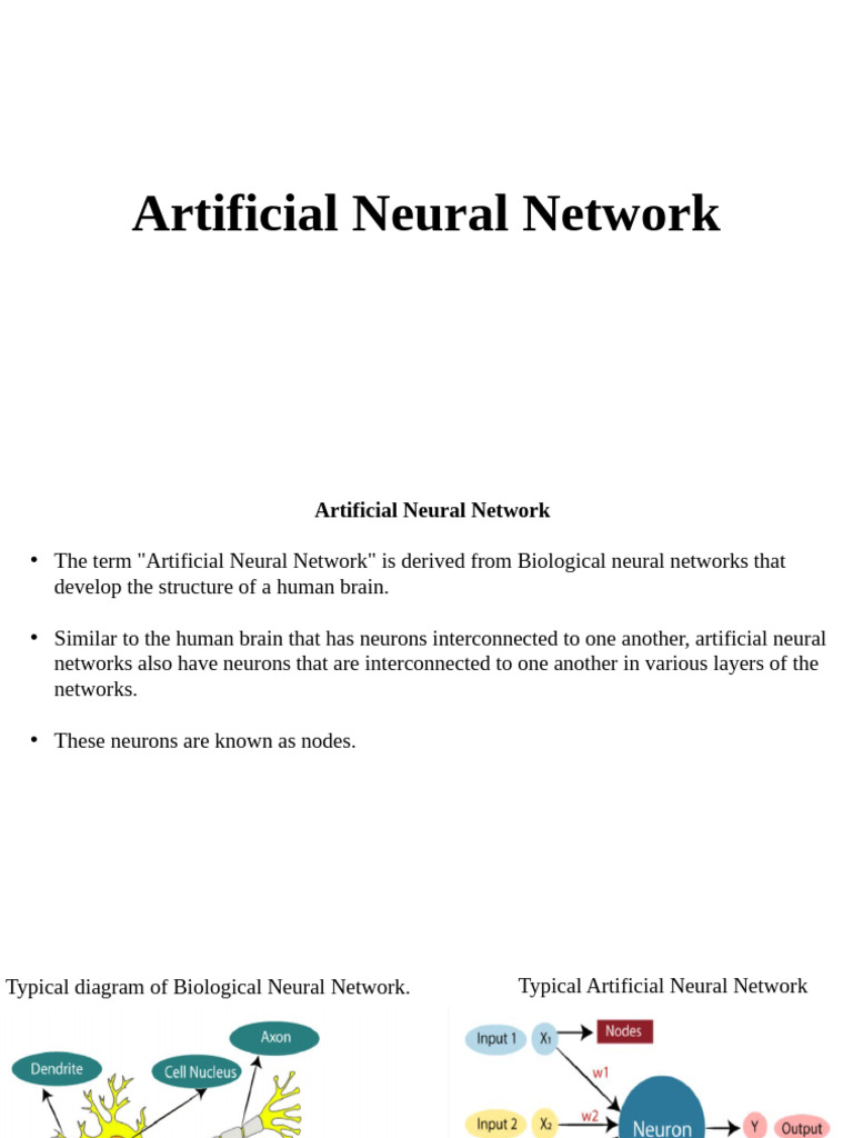 Artificial Neural Network | PDF | Artificial Neural Network | Computational Neuroscience