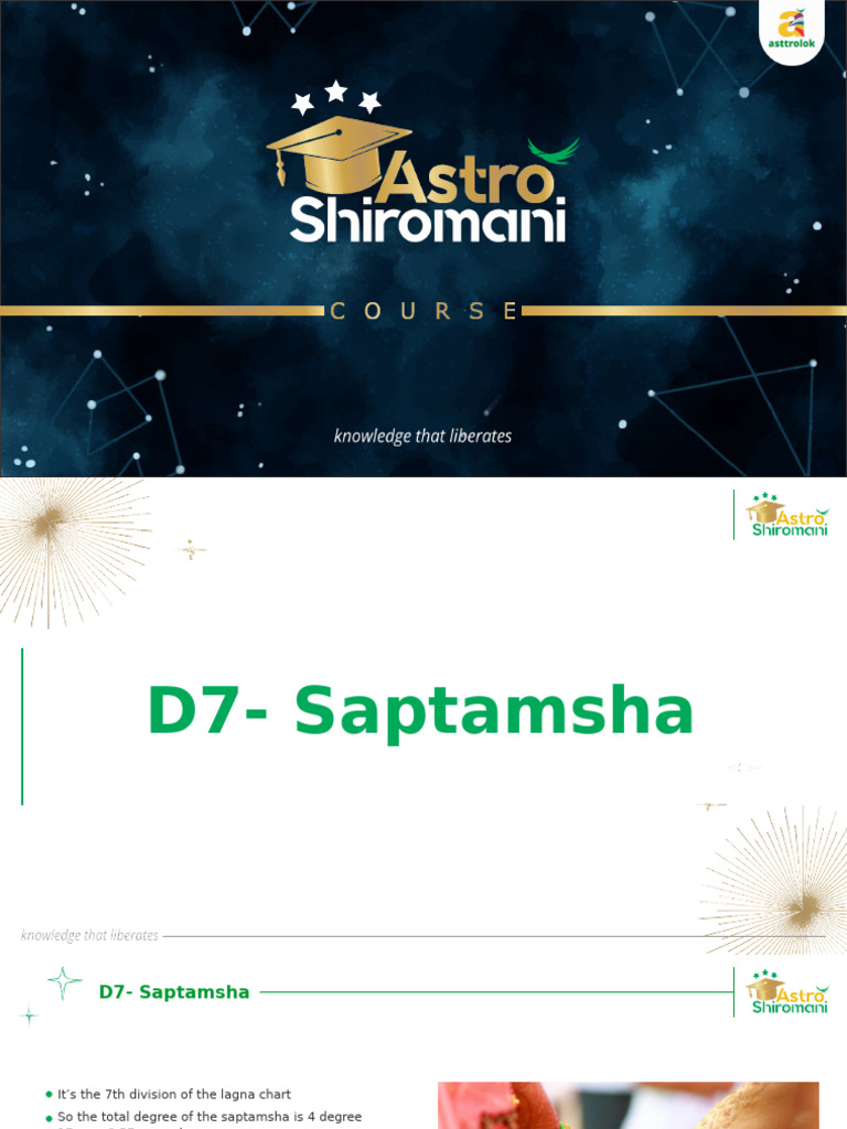 D7 - Saptamsha | PDF