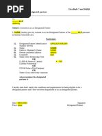 Form 9: Consent for Designated Partner | PDF | Limited Liability ...