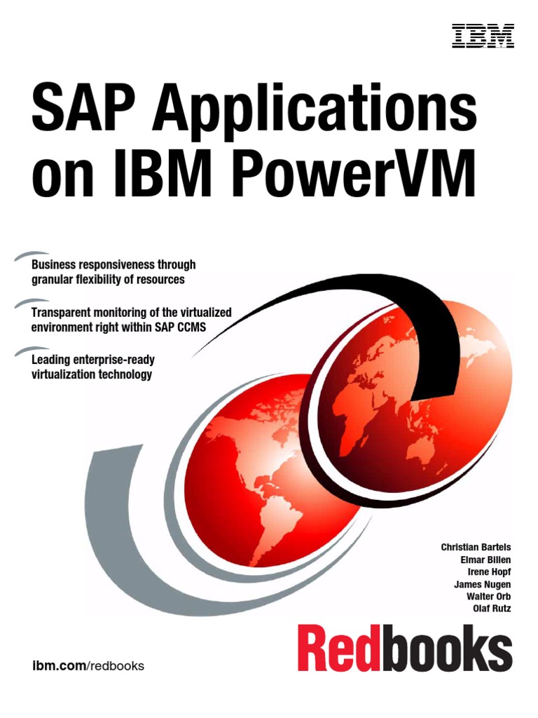 SAP Applications on IBM PowerVM | Sap Se | Virtualization