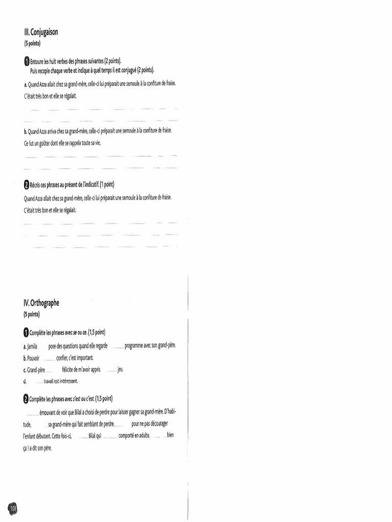 Croque Feuille CM1 Cahier D'exercices | PDF