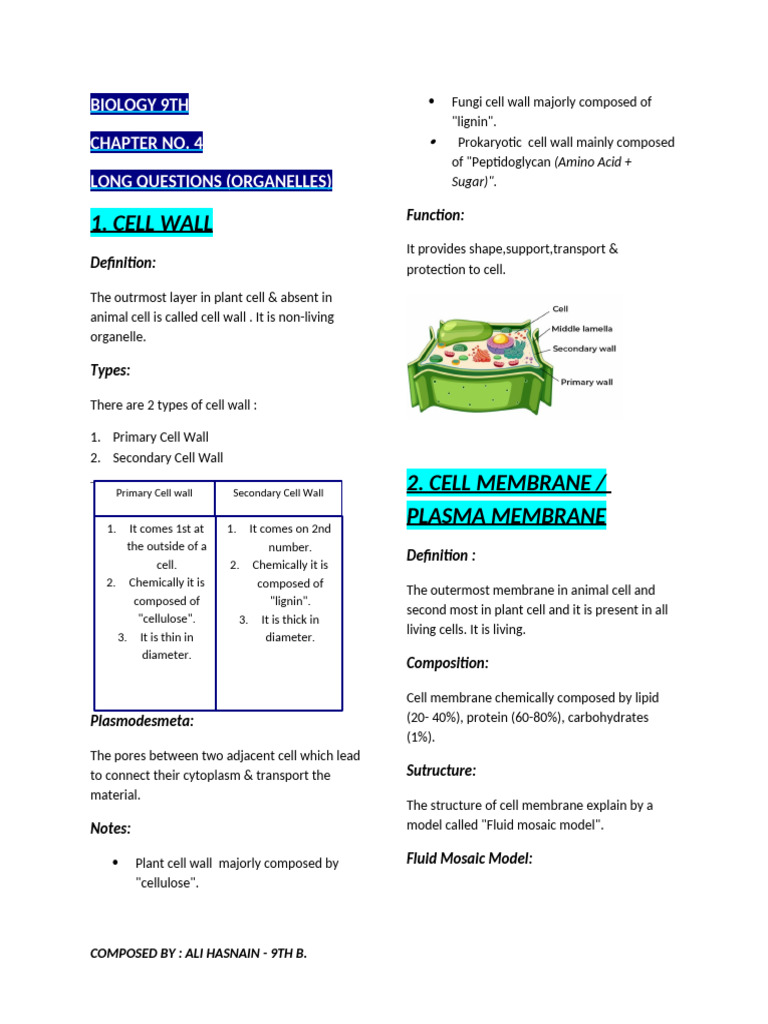 BIOLOGY | PDF | Cell (Biology) | Endoplasmic Reticulum