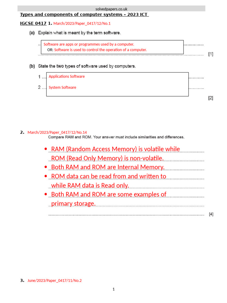 Computer Systems & Storage Guide | PDF | Computer Data Storage | Read Only Memory