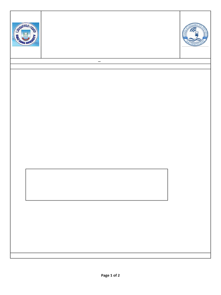 Data Structures Midterm Exam Model Answer Pdf Integer Computer Science Computer Science