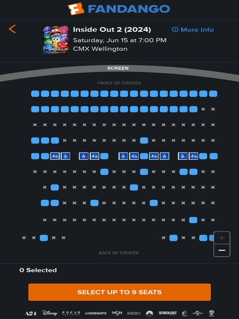 Choose Seats Fandango | PDF