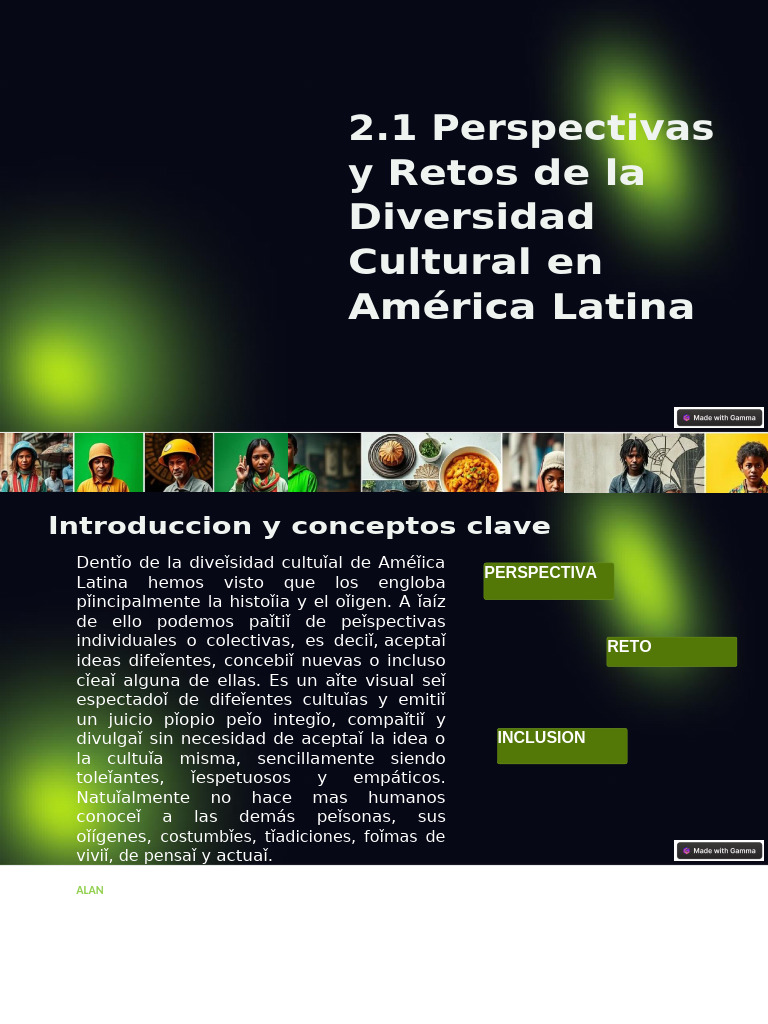 Perspectivas y Retos de La Diversidad Cultural en America Latina | PDF ...