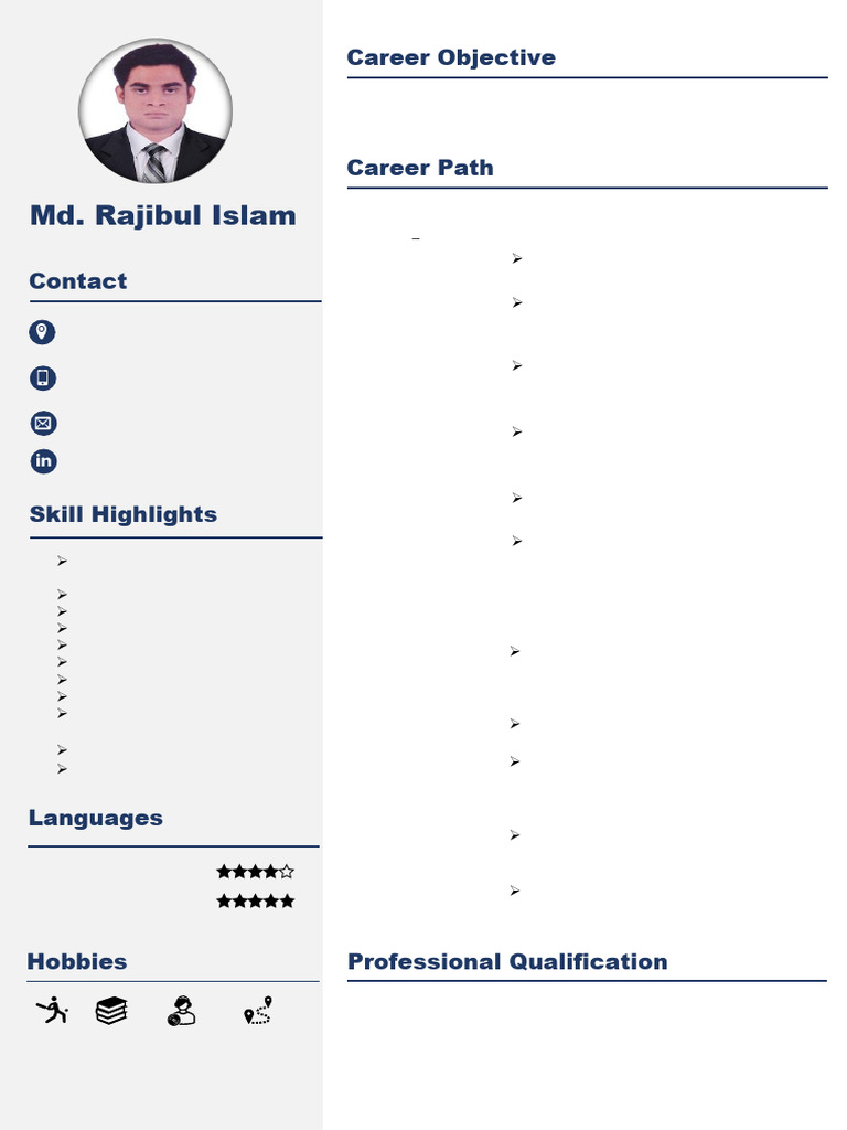 Resume of Md. Rajibul Islam | PDF | Audit | Business