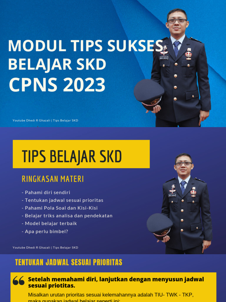 Modul Tips Belajar SKD | PDF
