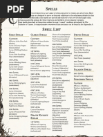 5e - Weather Effects - GM Binder | PDF | Weather | Sky