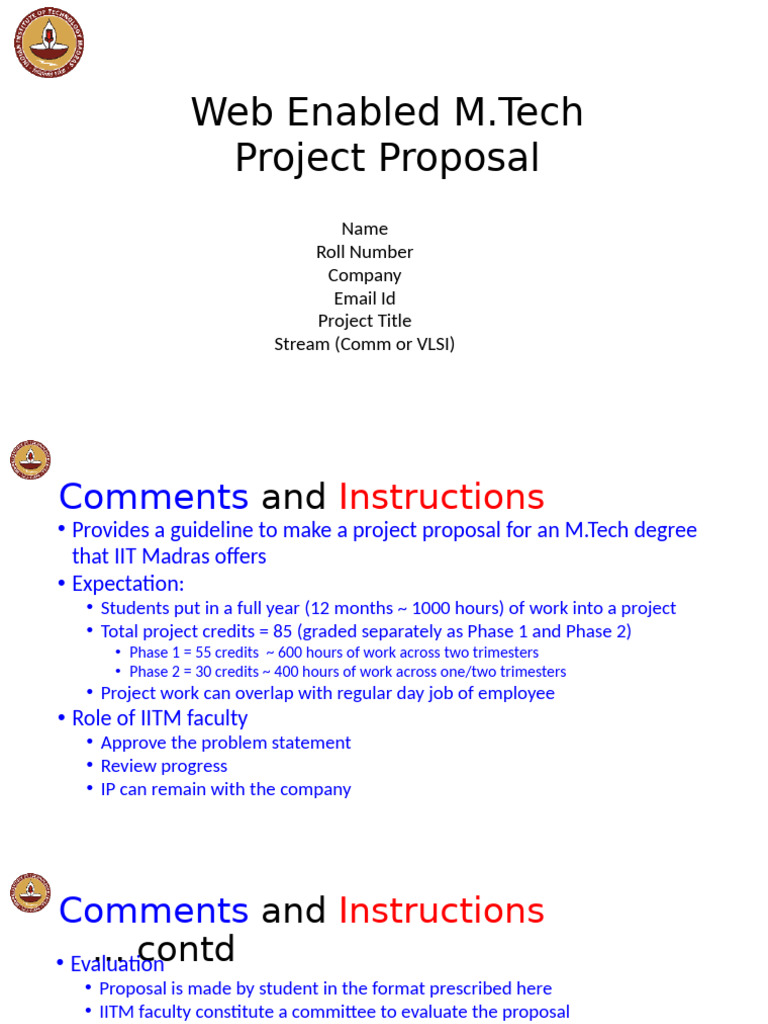 Project Proposal Template | PDF