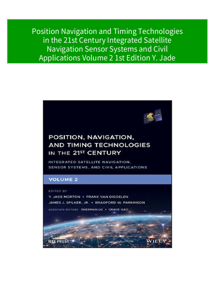 Full Download Position Navigation And Timing Technologies In The 21st 1232