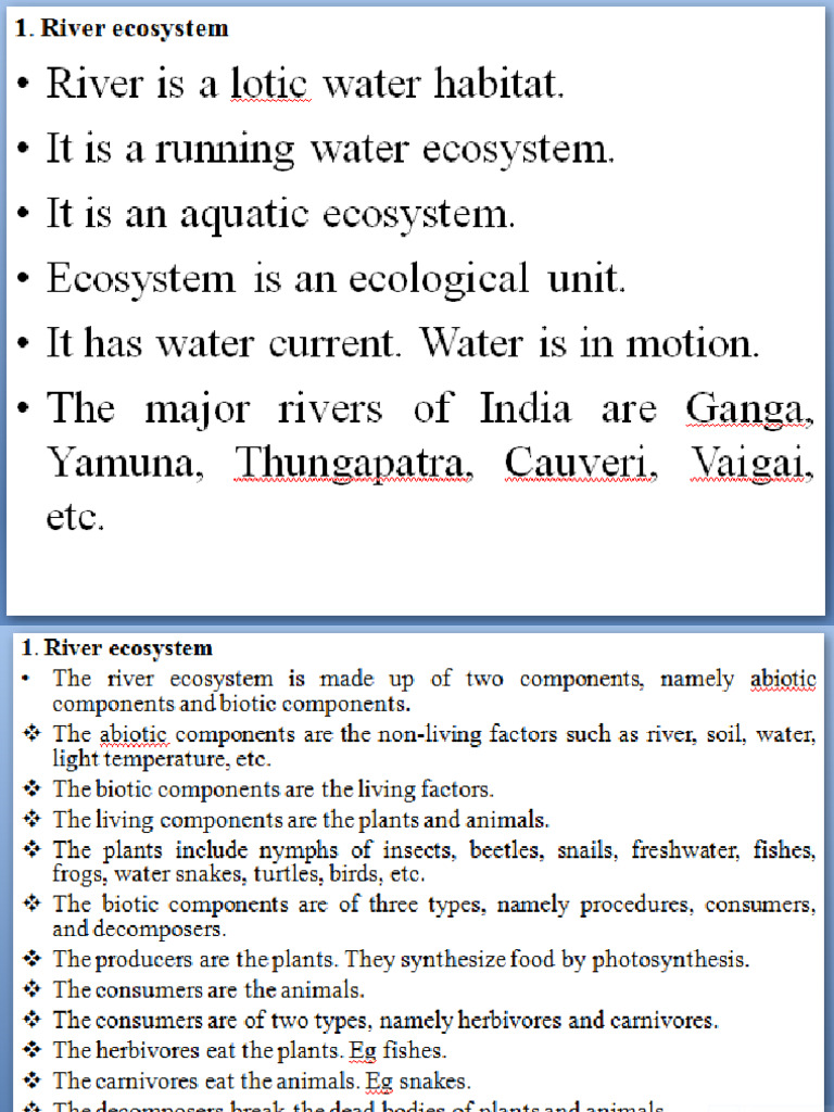 Evs-Examples For Types of Ecosystem-Part-1 PDF PNG | PDF