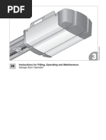 Albany RR3000 Vision Owners Manual | PDF | Door | Switch