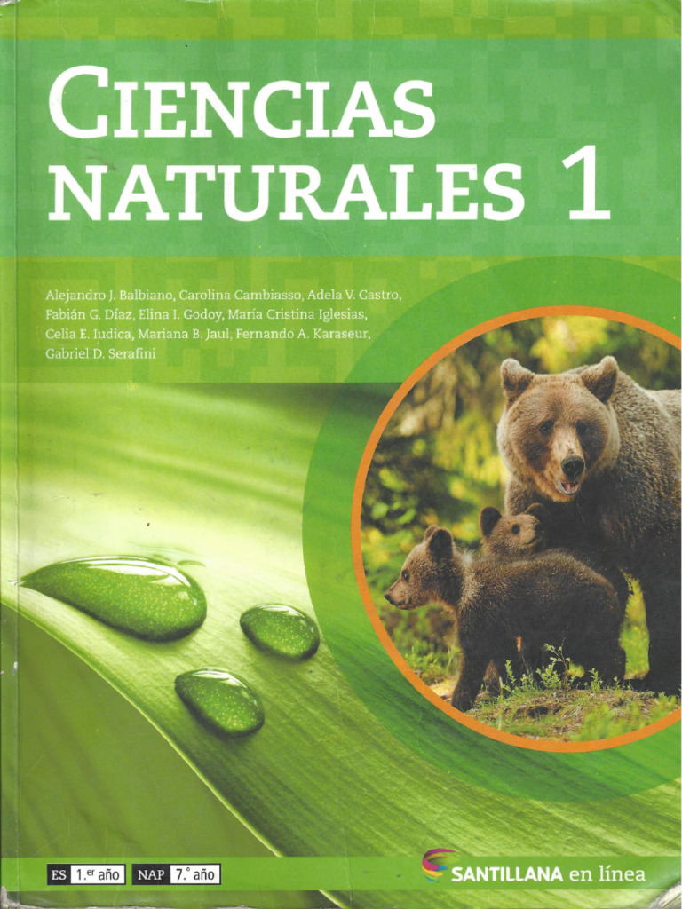 Ciencias Naturales 1-Santillana | PDF