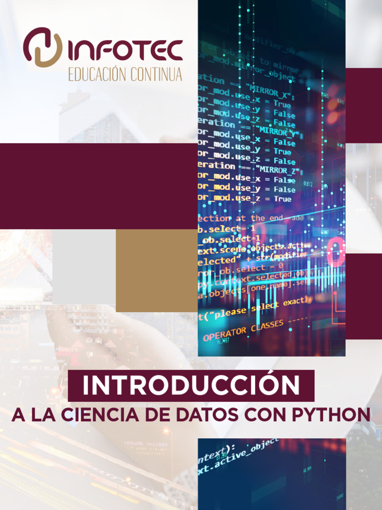 Introduccion_CienciadeDatos_Python | PDF | Ciencia de datos | Informática Introduccion_CienciadeDatos_Python | PDF | Ciencia de datos | Informática