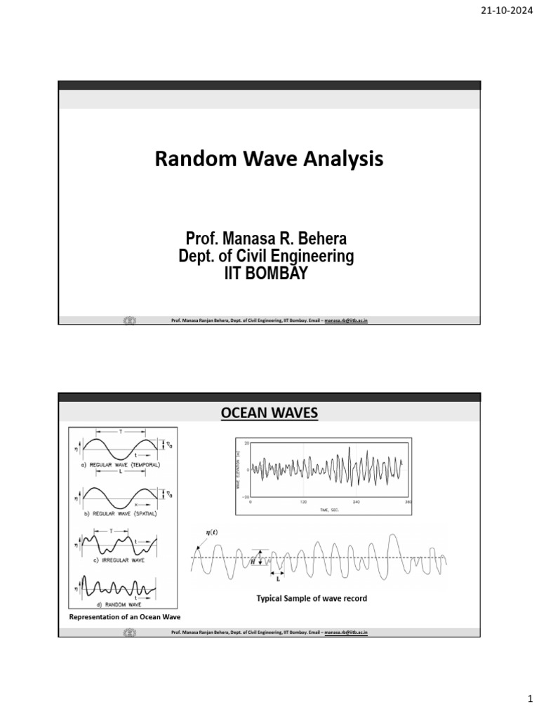Lec 19 | PDF | Spectral Density | Skewness