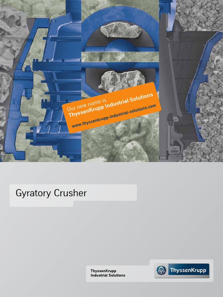 ThyssenKrupp (Cone Crushers) | PDF | Gear | Bearing (Mechanical)