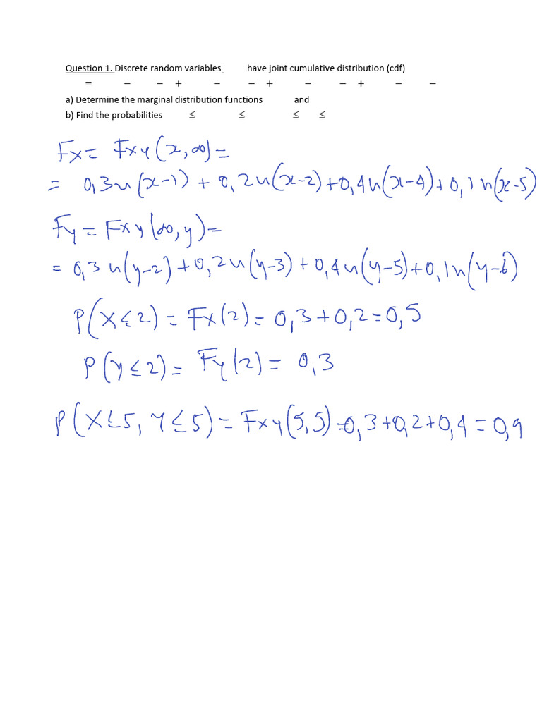 ELE304 - MTH321 - TEST 2 - Solutions | PDF