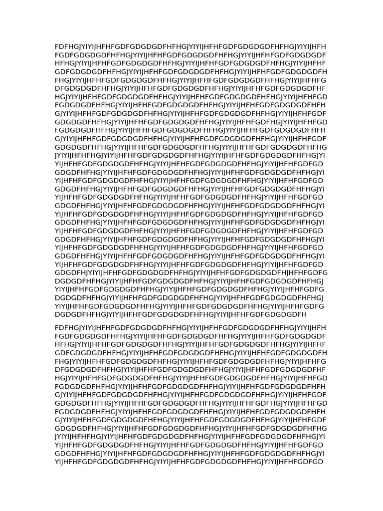 Random Text Analysis | PDF
