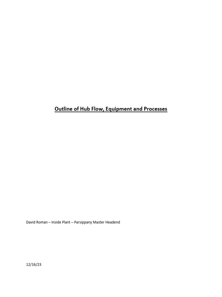 Hub Equipment Overview and Troubleshooting | PDF | Electronics ...