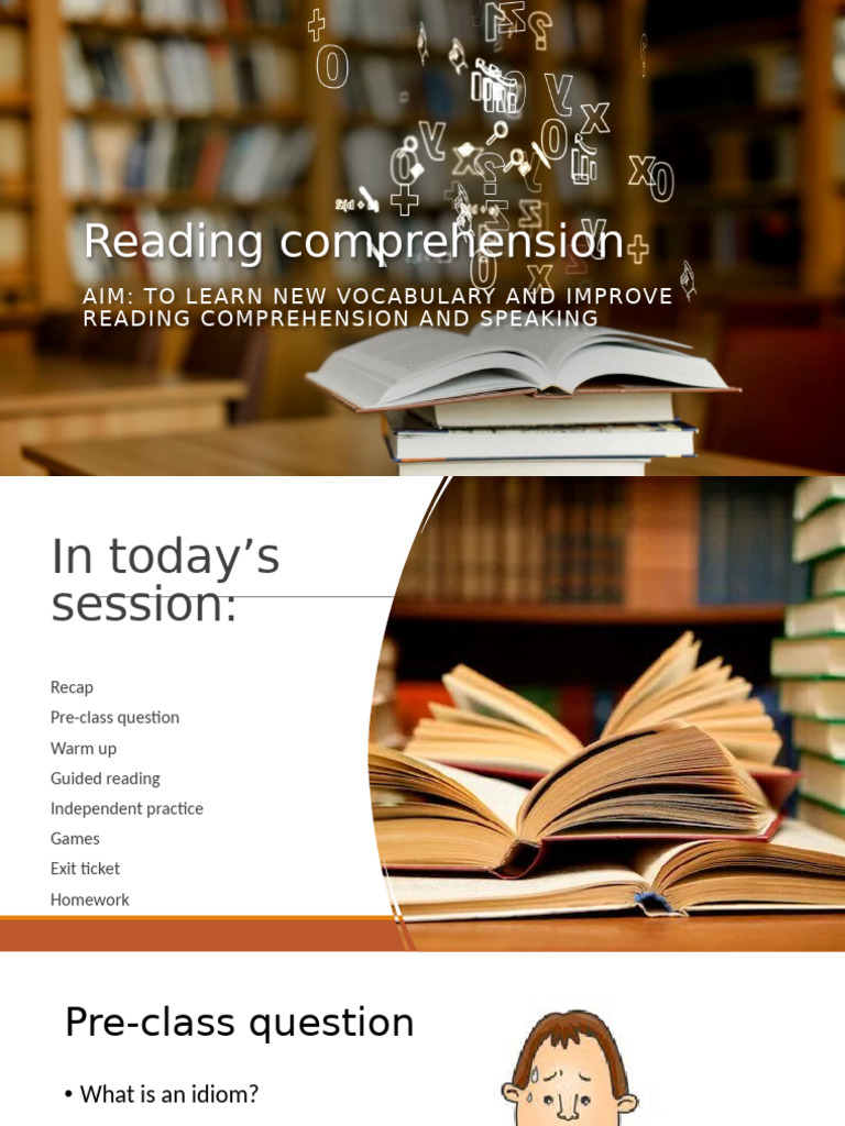 Reading comprehension 1 | PDF