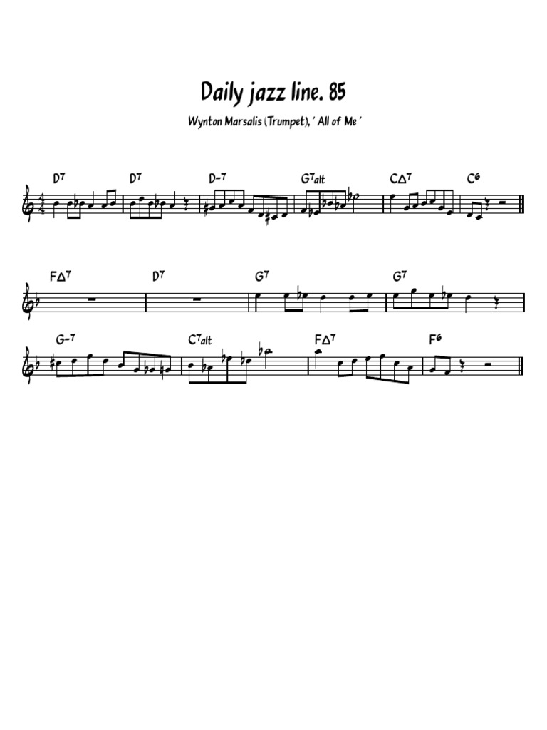 Daily Jazz Line. 85 | PDF | Jazz | African American Music
