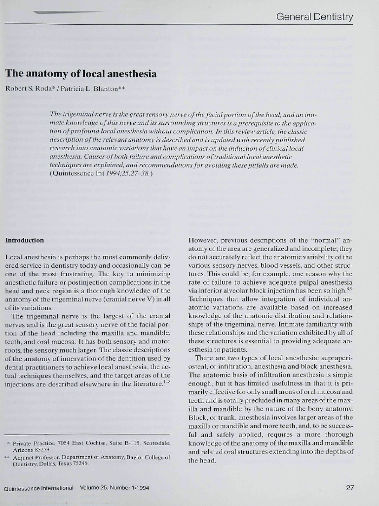 Anatomy of LA Robert Roda | PDF | Human Head And Neck | Human Anatomy
