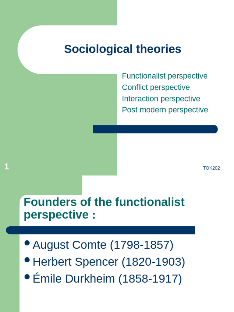 Sociology Theories Overview | PDF | Sociology | Positivism