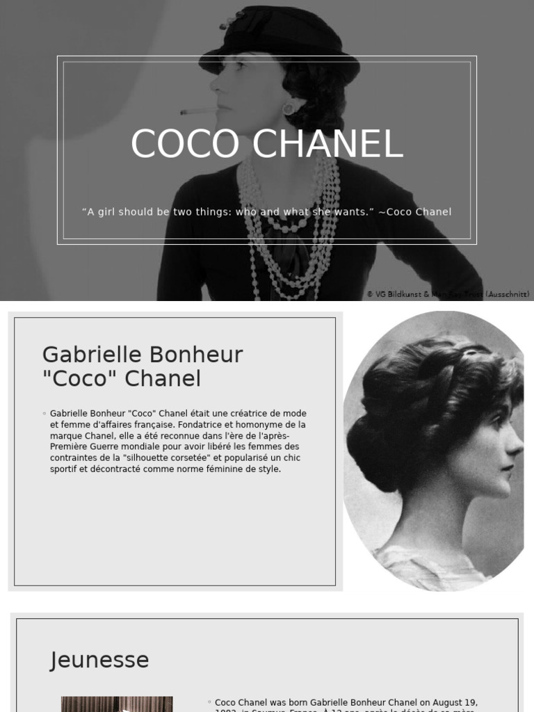 Coco Chanel | PDF | Parfum | Mode