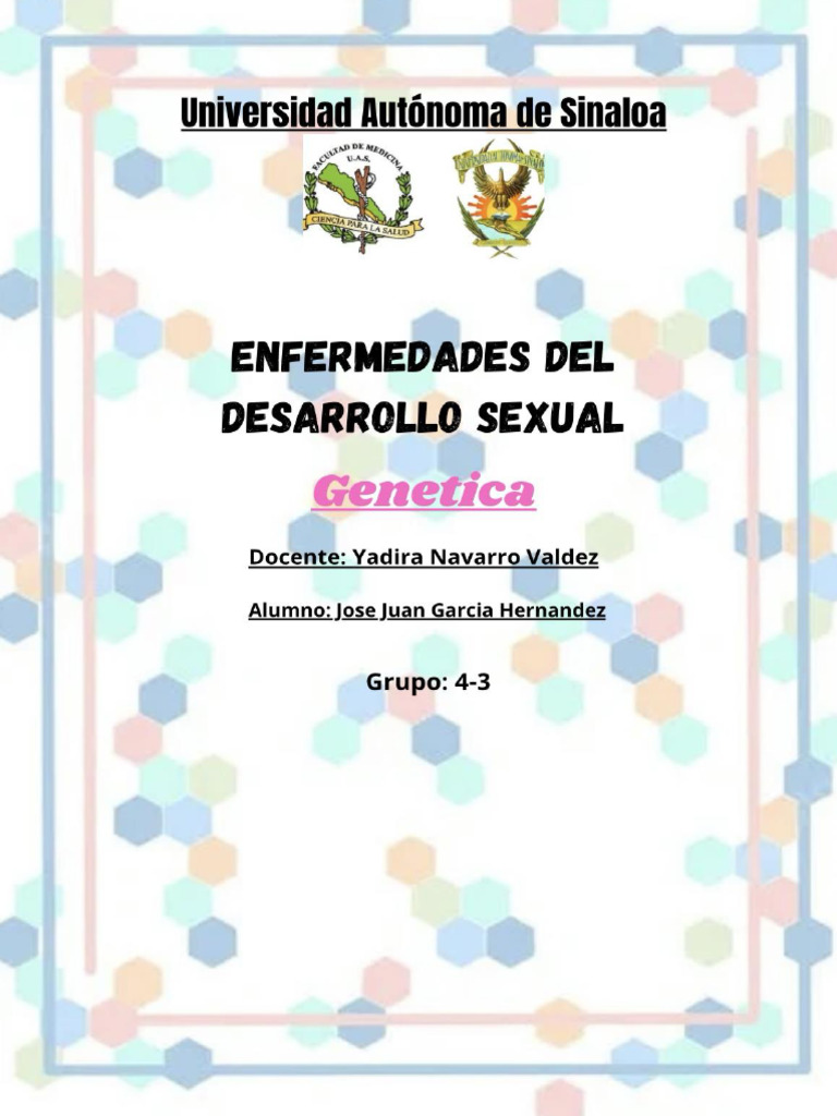 Analisis de Enfermedades Sexuales JJGH | PDF | Andrógino | Glándula ...