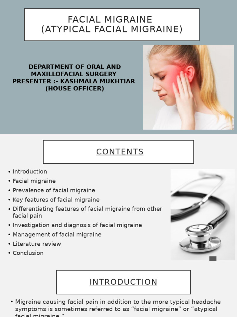 Copy1 Facial MigrainE | PDF | Migraine | Headache