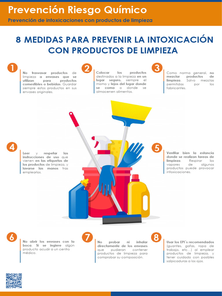 Prevenci N de Intoxicaciones Con Productos de Limpieza - 1 | PDF