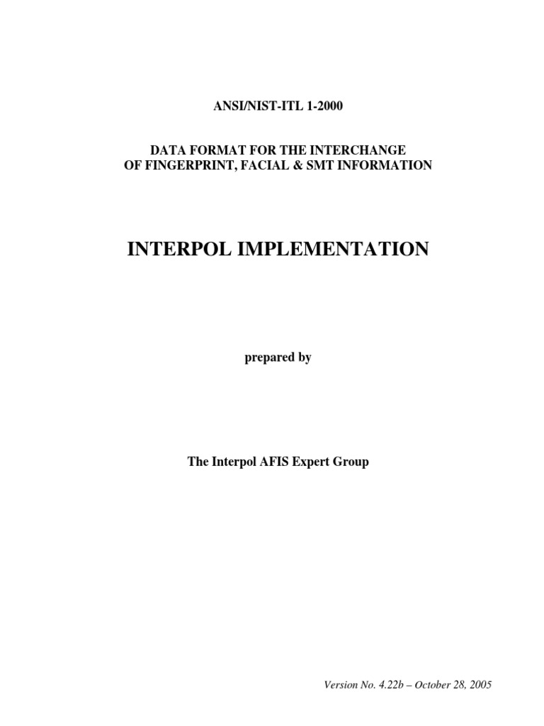 NIST Manual | PDF | Character Encoding | Ascii