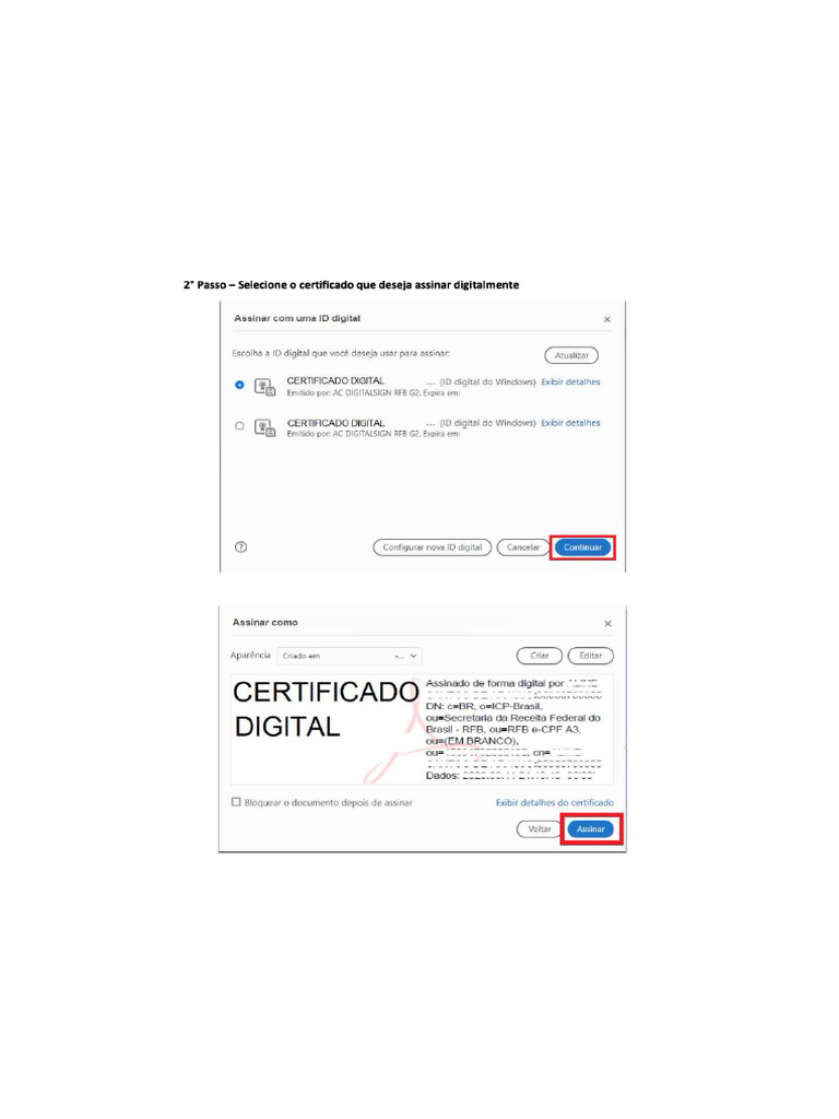 Passo A Passo Doc 2 | PDF