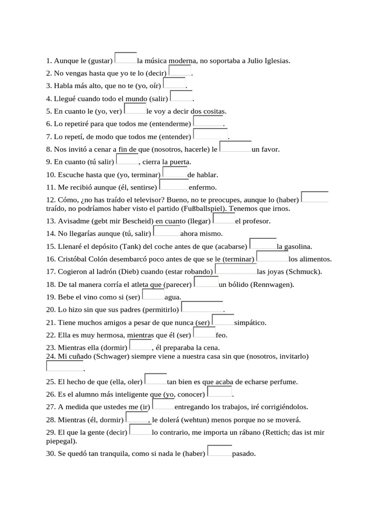 Conjunctii Cu Subj | PDF | Arte