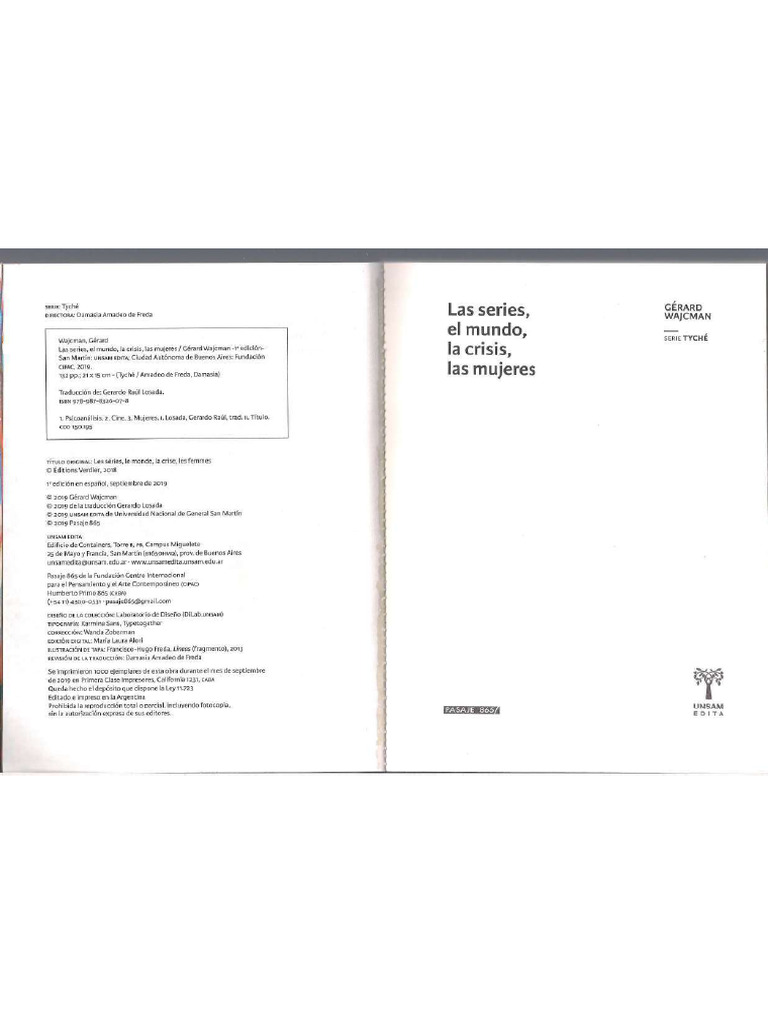 Wajcman, Gérard "La Forma serie"LEIDO | PDF