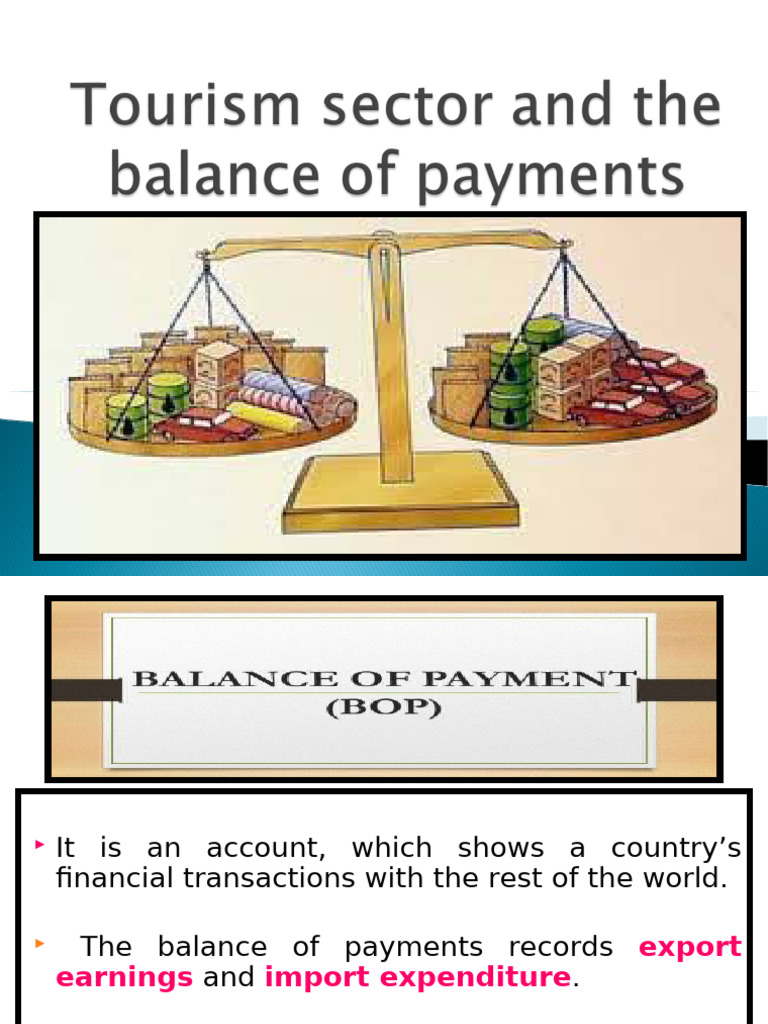 Balance of Payments in Tourism Sector | PDF