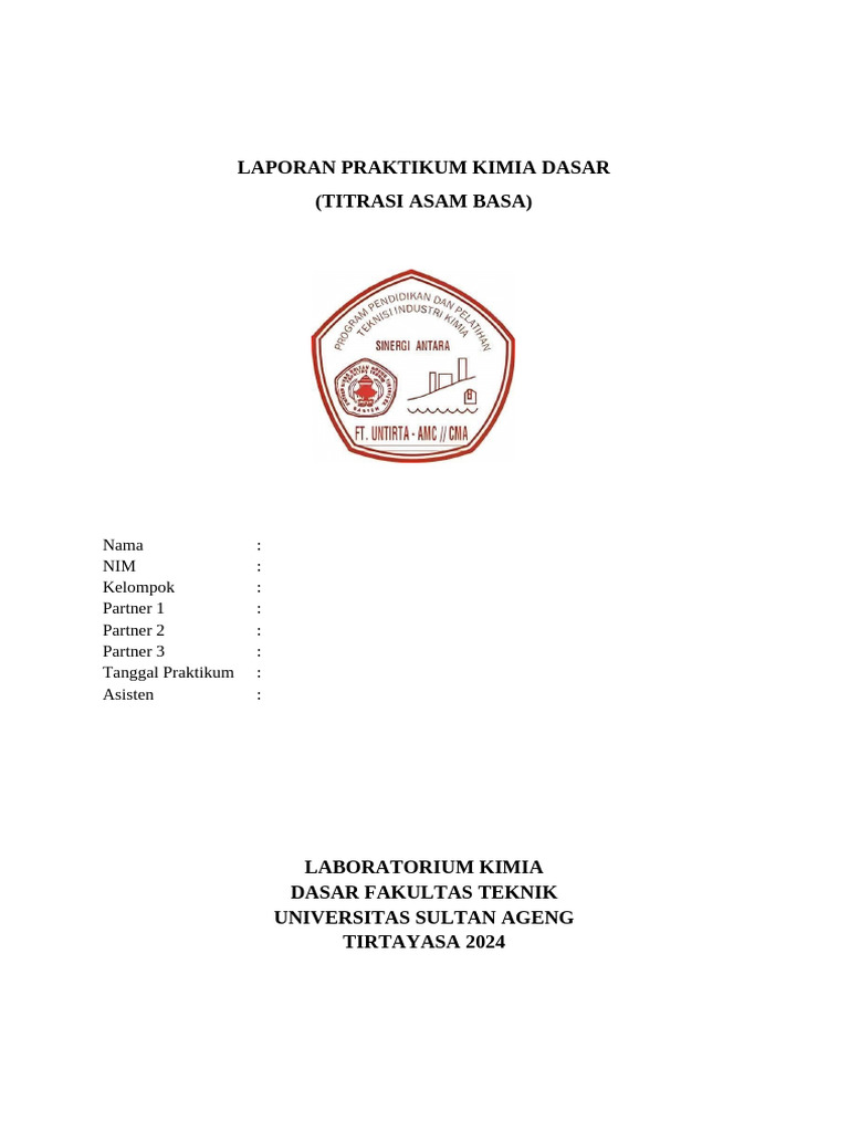 Contoh Halaman Judul AMC 2024 | PDF | Teknologi & Rekayasa