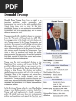 Trump Wiki | PDF | Donald Trump | American Government