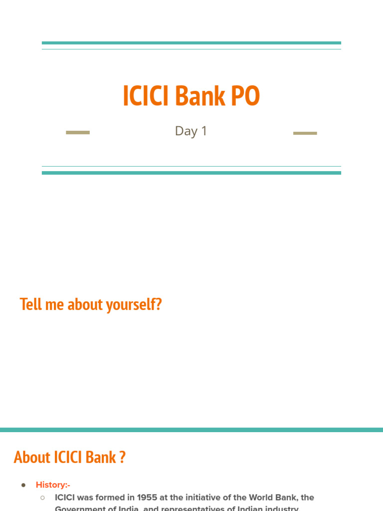 ICICI Bank PO Program Overview | PDF | Loans | Reserve Bank Of India