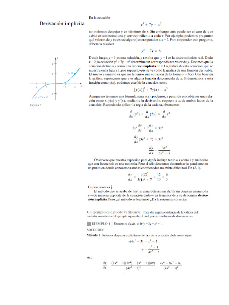Derivación Implícita | PDF