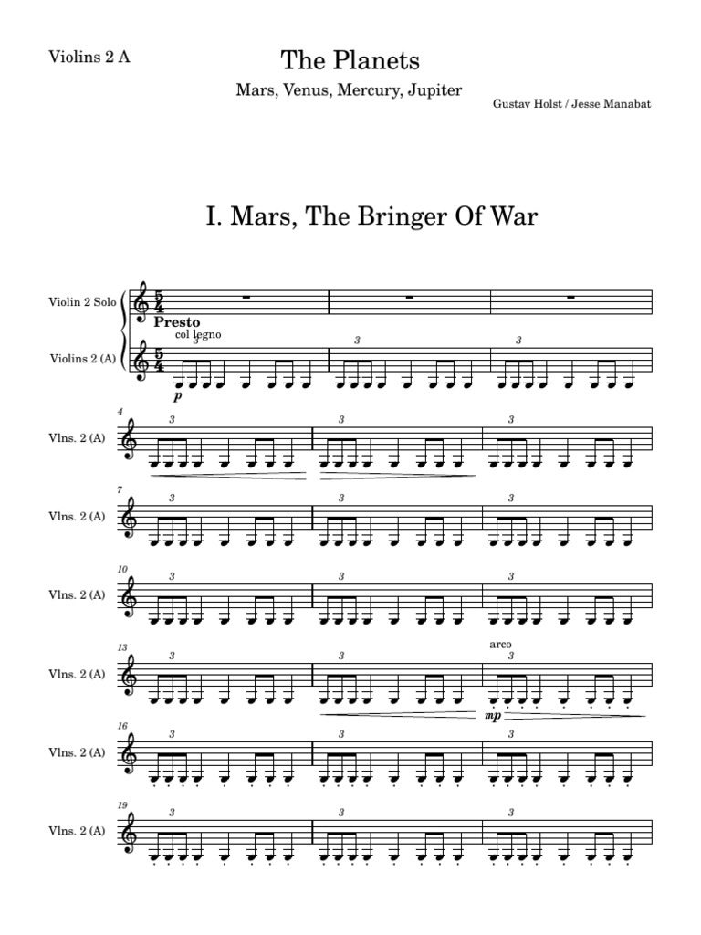 Untitled Score-Violas 1 - (Section) - Violins - (Section) | PDF | The ...