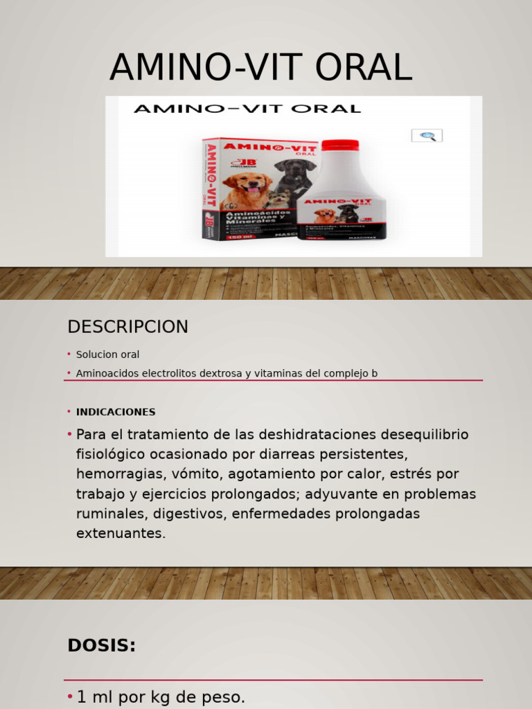 Amino Vit Oral | PDF | Salud y bienestar