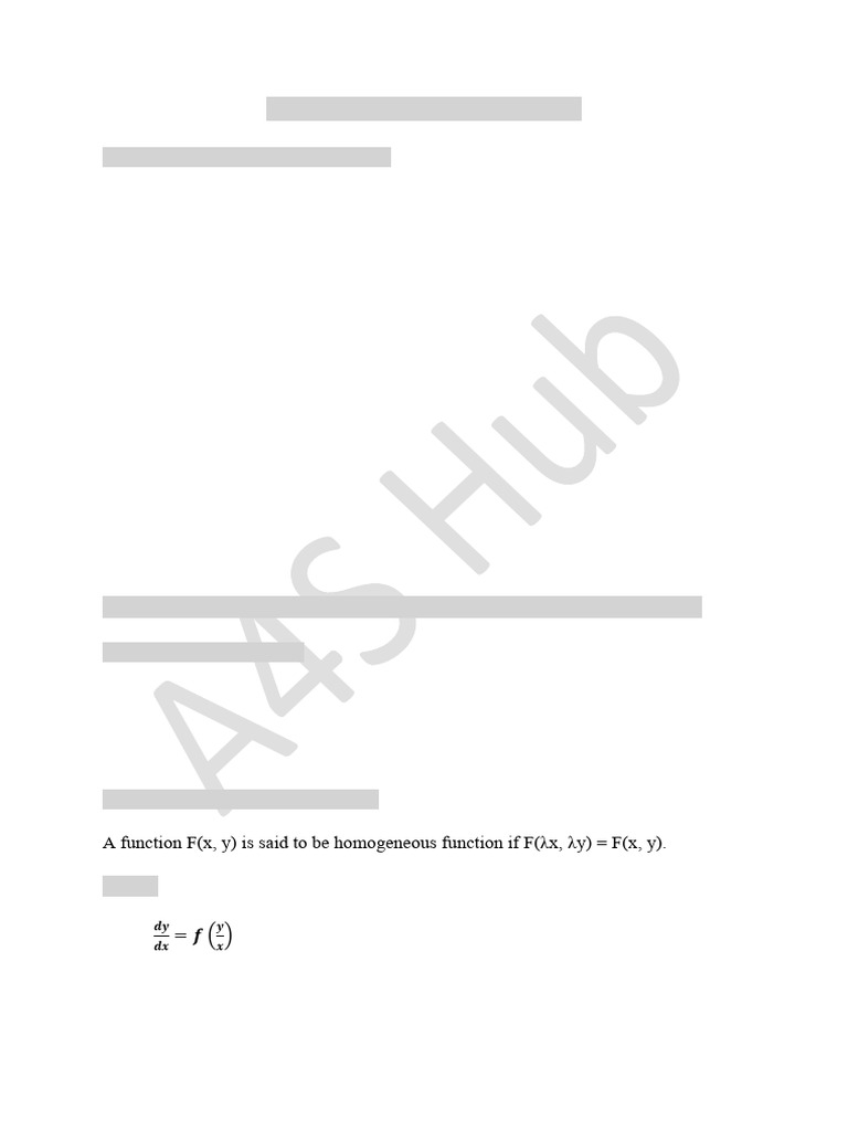 Diff Eqn | PDF | Teaching Methods & Materials | Science & Mathematics