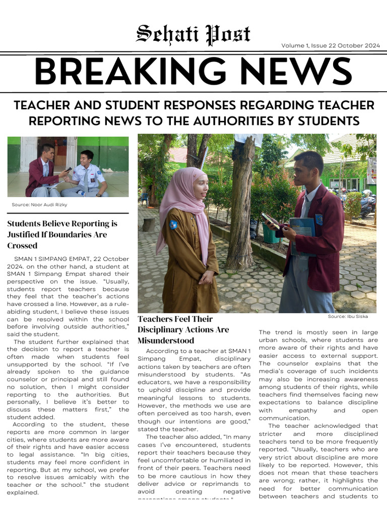 News Assignment by Muhammad Rama1 | PDF | Communication | Intention