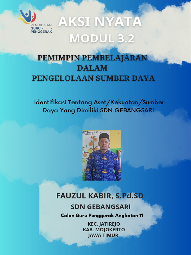 Aksi Nyata Modul 3.2-Fauzul Kabir | PDF | Kesehatan Holistik
